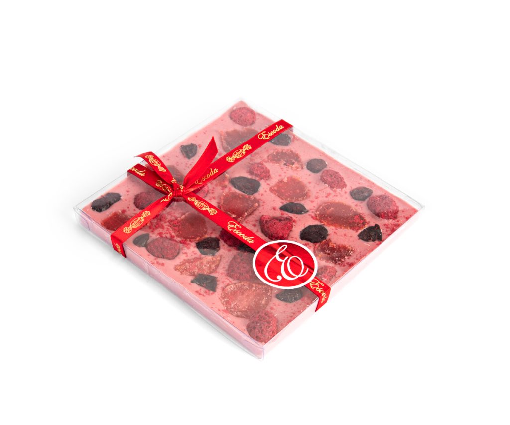 RubyFruit - torta de chocolate ruby y frutos rojos | Escoda